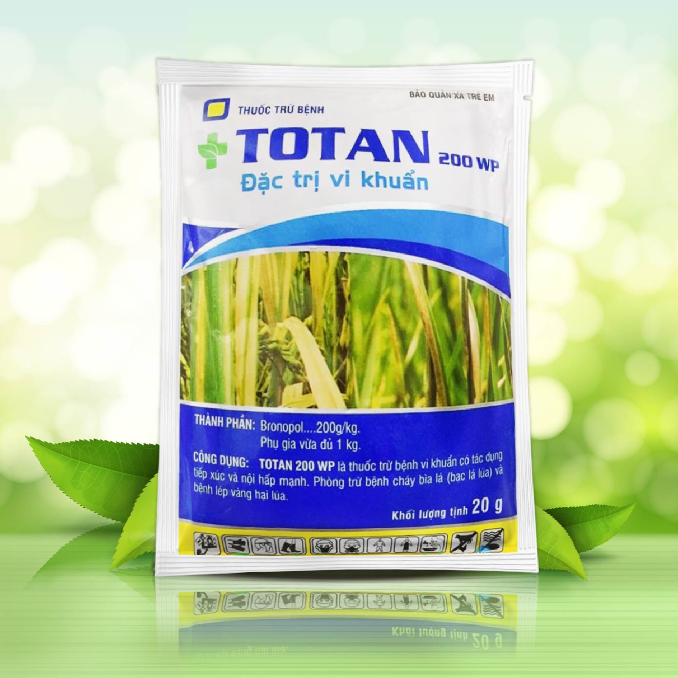 Totan 200 WP thuốc trừ bệnh do vi khuẩn • Vinasa Agri Tech J.S.C
