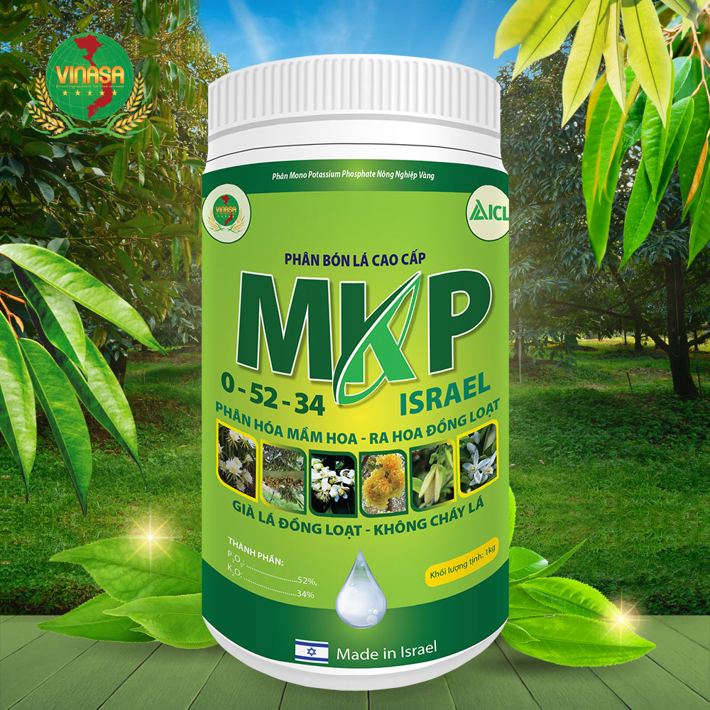 Phân bón lá MKP Israel • Vinasa Agri Tech J.S.C